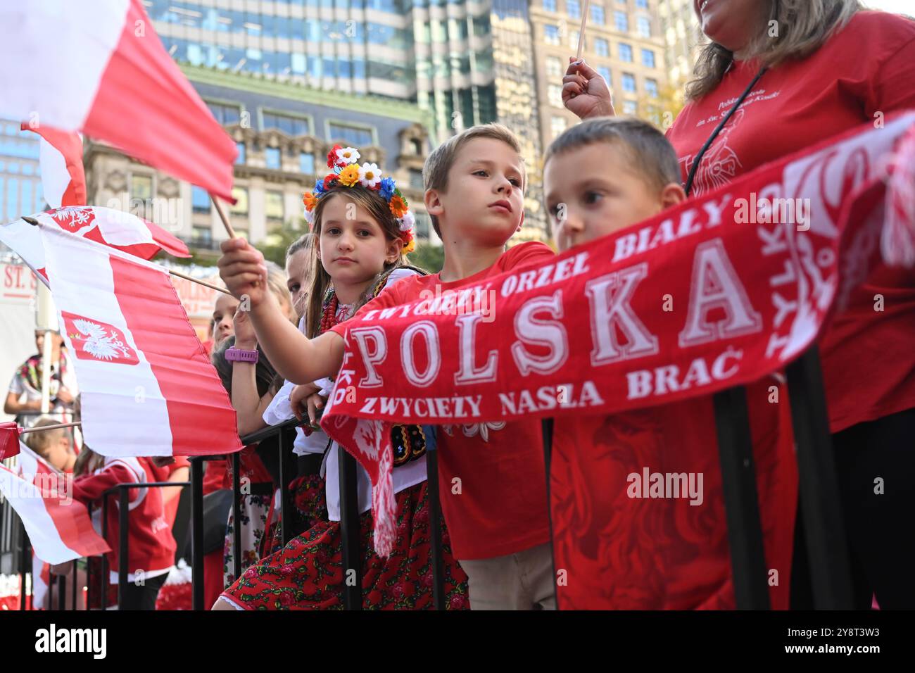 Polish-Americans participate in the 87th Annual Pulaski Day Parade on ...