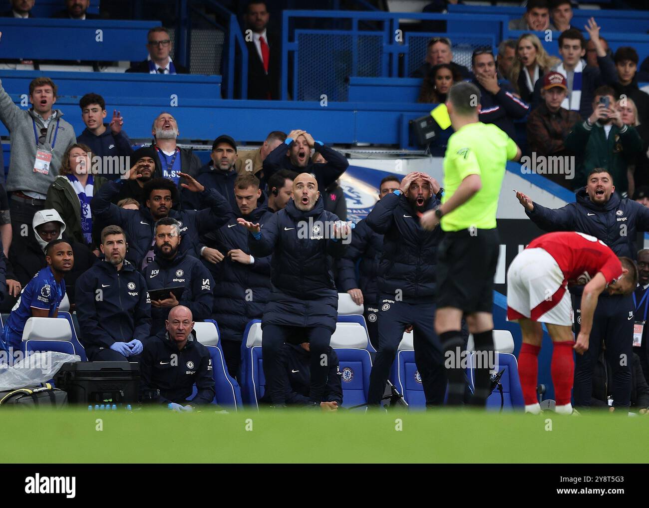 London, UK. 6th October 2024; Stamford Bridge, Chelsea, London, England ...