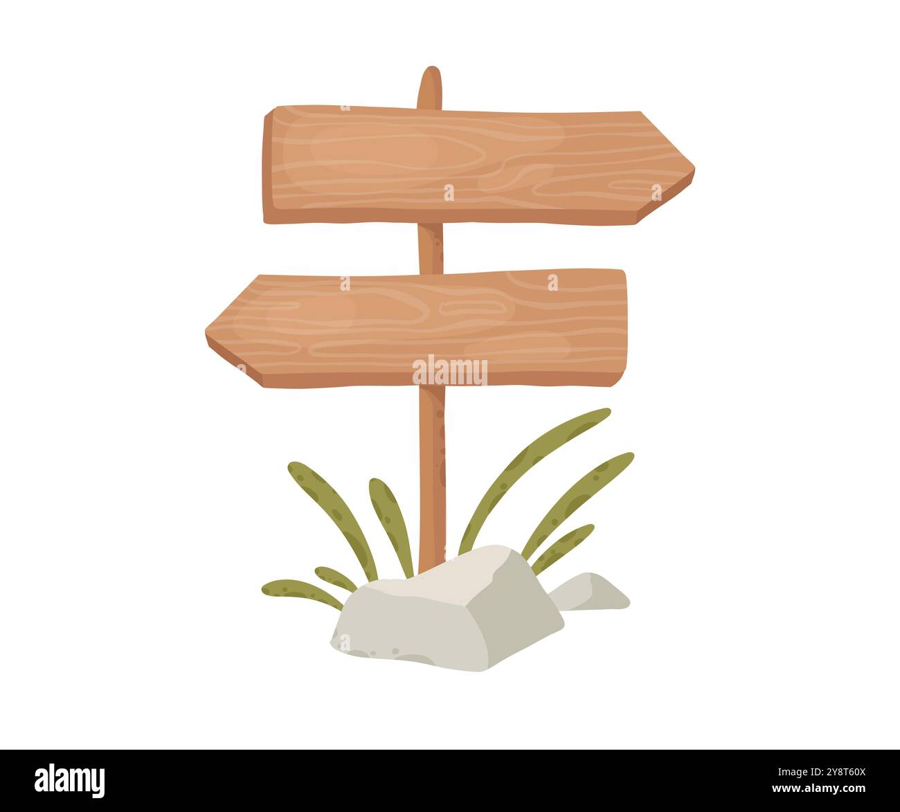 Wooden pathfinding sign. Arrow rustic sign boards, direction sign ...