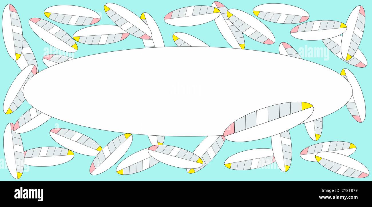 Abstract surf, surfing, surfboard illustration. Artistic patterns ...