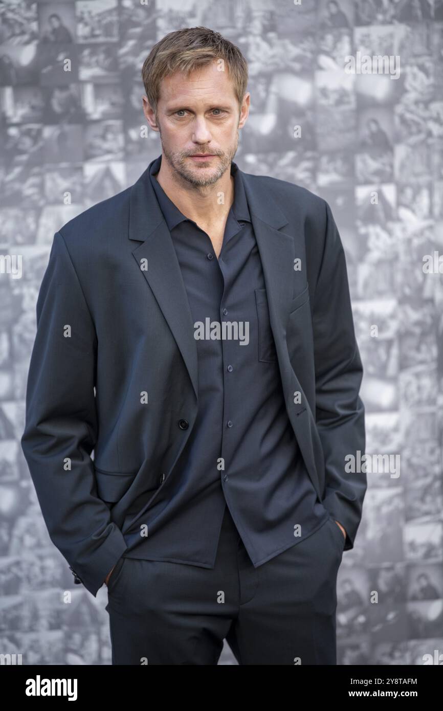 Alexander Skarsgard attends the UK Premiere of "Lee" at Odeon Luxe ...