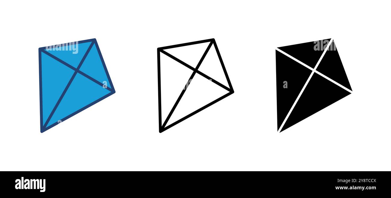 Kite flying sign Cut Out Stock Images & Pictures - Alamy