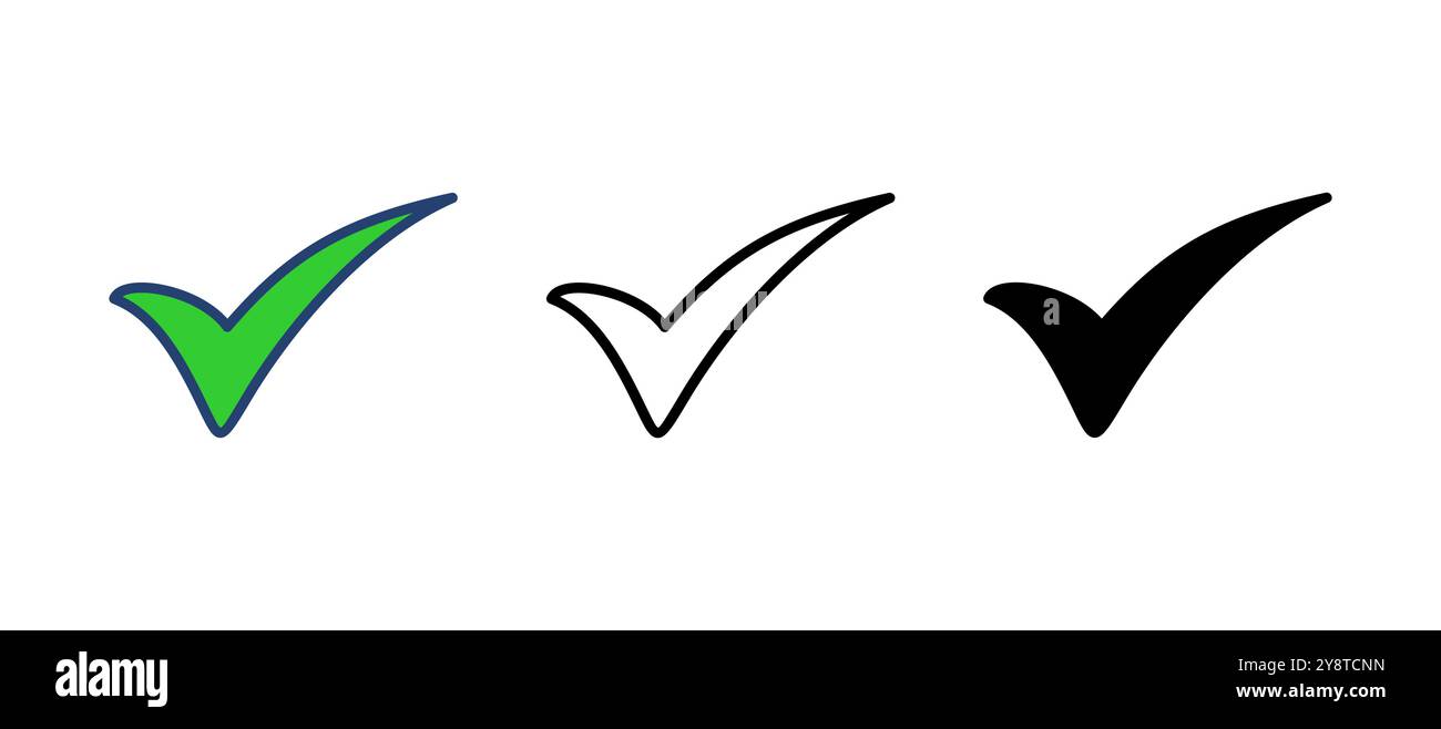 Tick mark symbol hi-res stock photography and images - Alamy