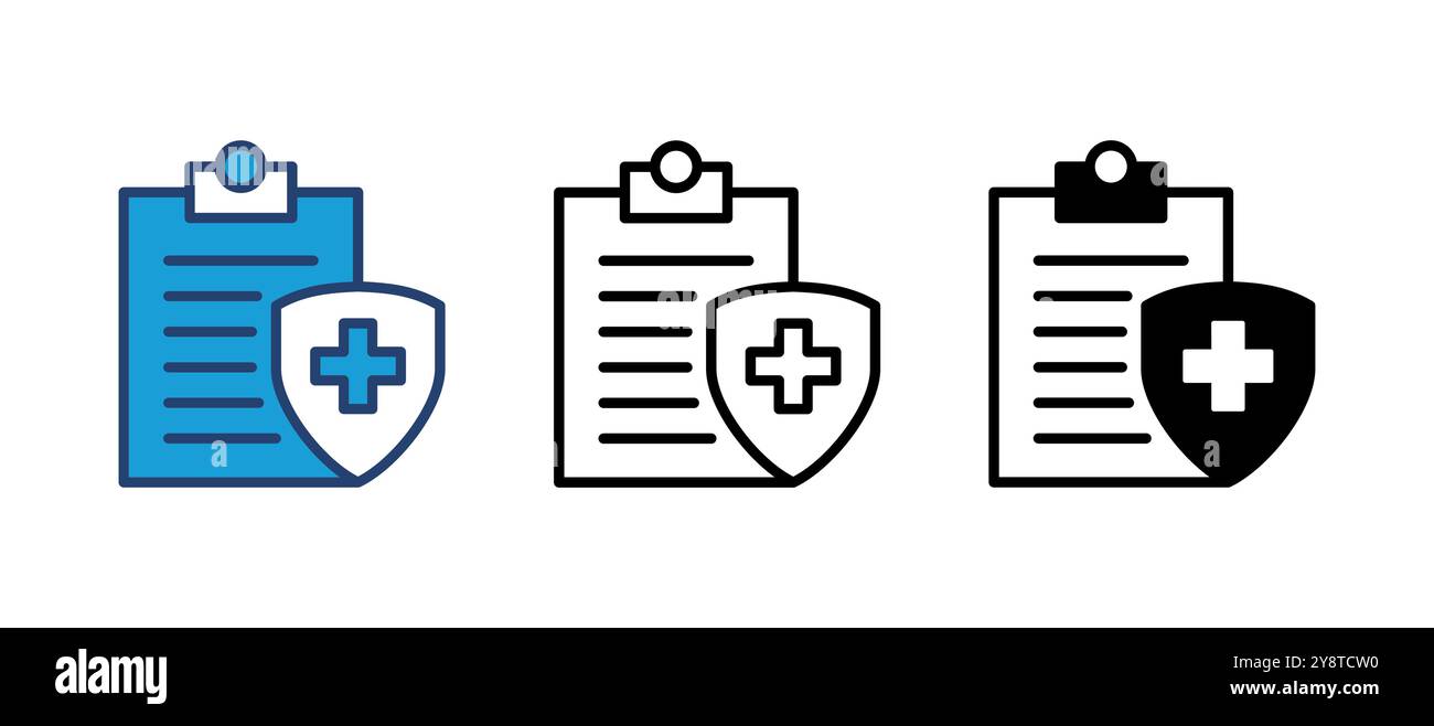 Medical insurance icon vector. health insurance icon Stock Vector Image ...