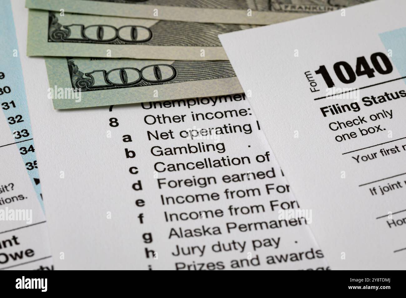 Gambling and wagering income reporting for federal income tax return ...