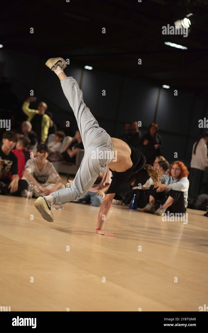 Young dancer, official World Championships in Breakdance, World Cup in ...