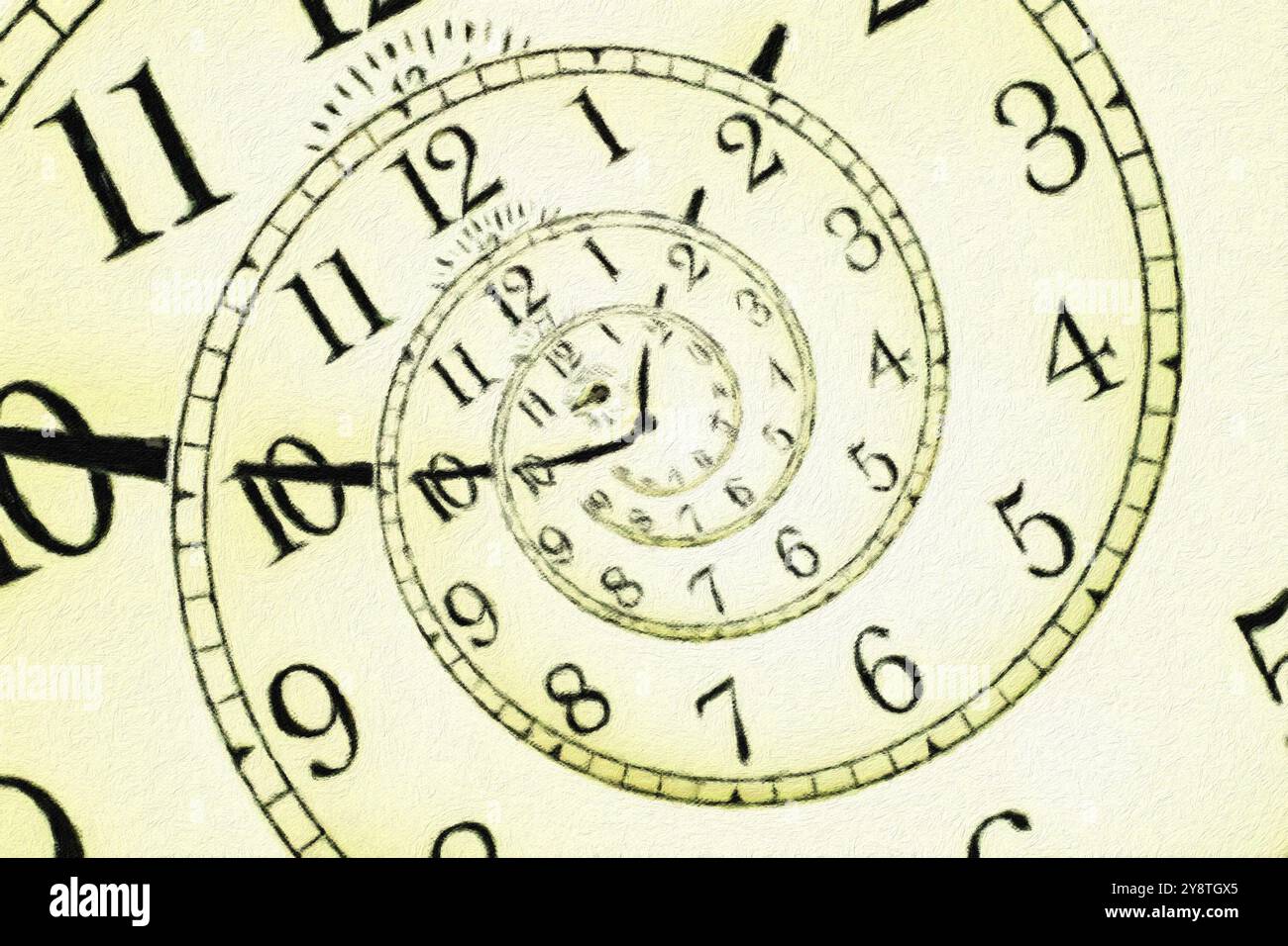 Hypnotic clock hi-res stock photography and images - Alamy