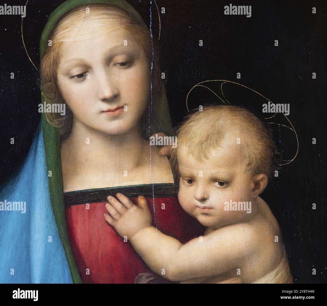 Florence, Italy, 29 June 2023: Pitti Palace Museum, Raffaello Sanzio ...