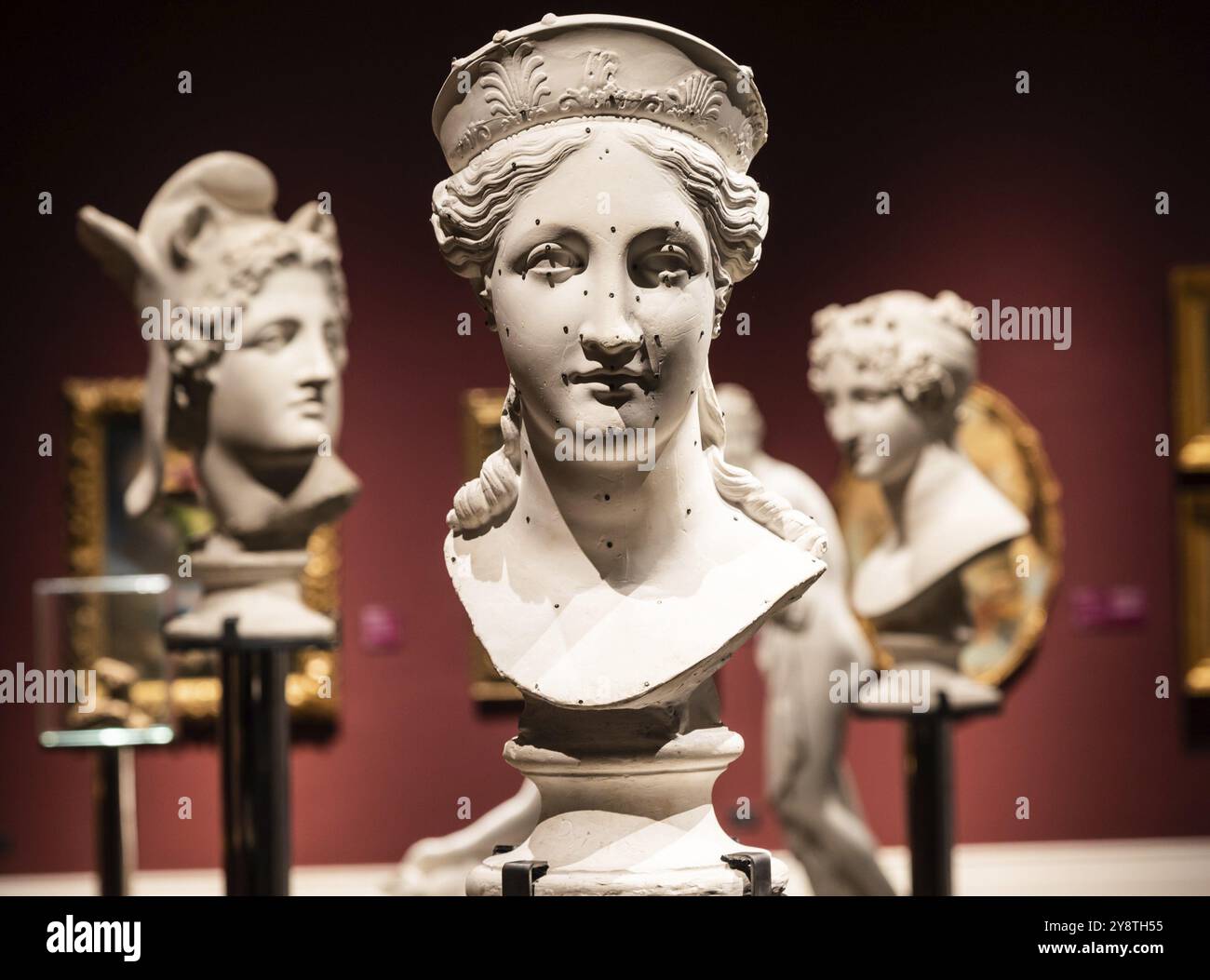 Bassano del Grappa, Italy, January 2023: antique sculpture by Antonio ...