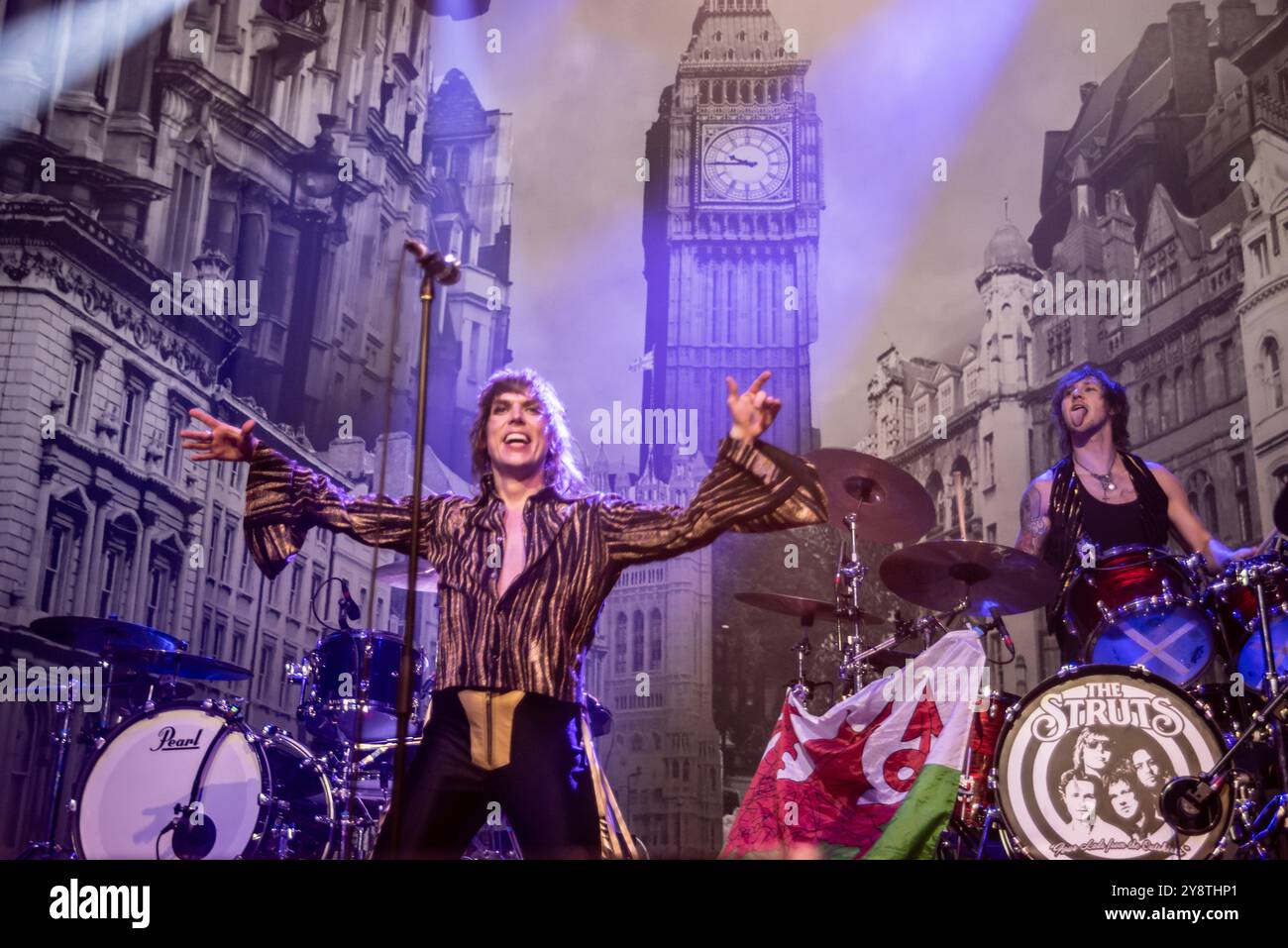 London, United Kingdom. 6th October 2024. British glam rockers The ...