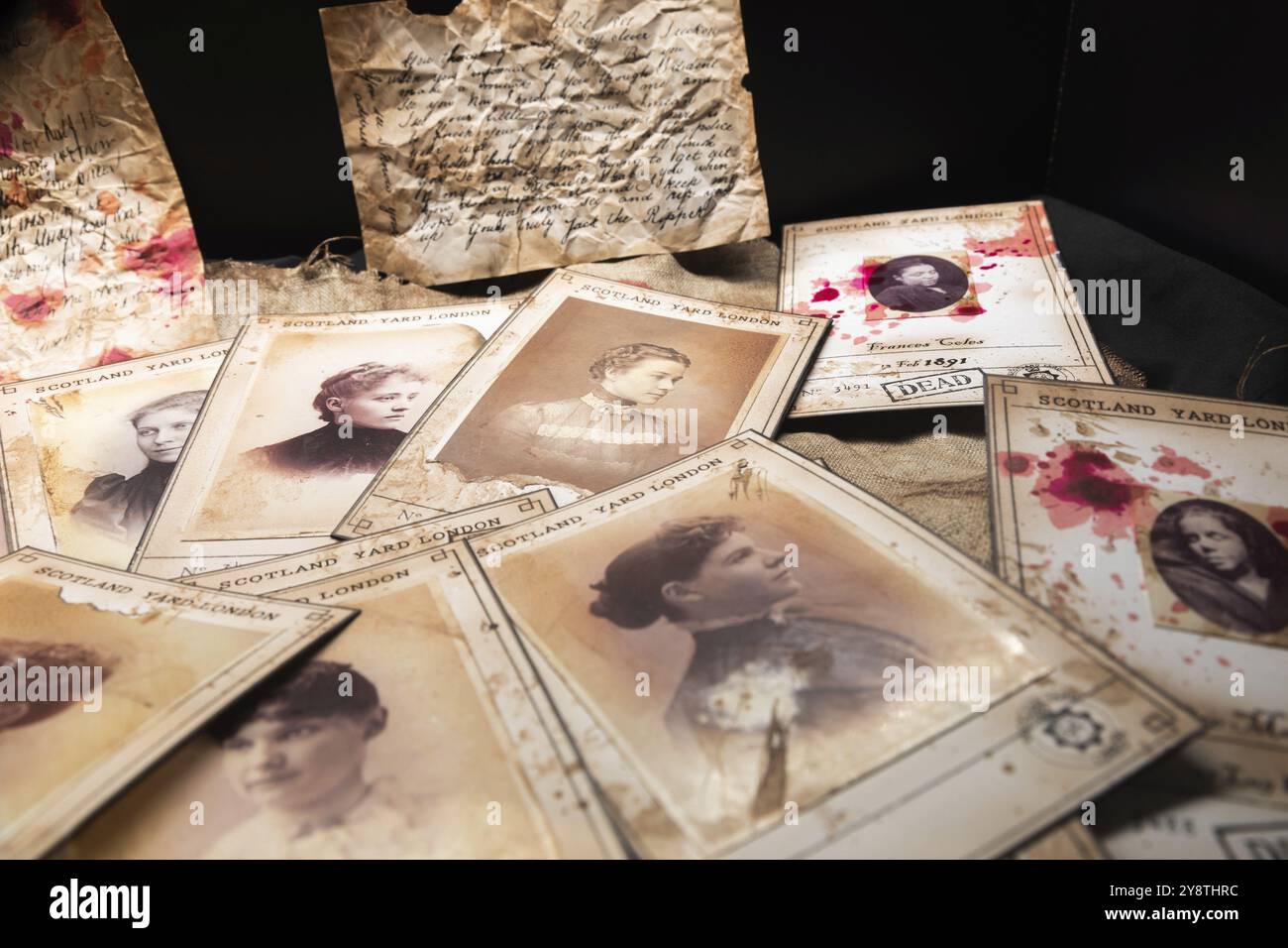 Jack the Ripper victims, London Scotland Yard, 1888. The killer ...