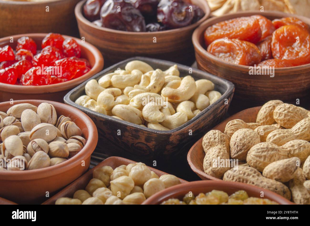 Various nuts dried fruit hi-res stock photography and images - Alamy