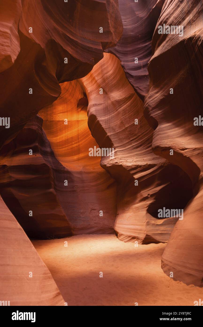 Ancient rock formations on Native American lands in the American ...