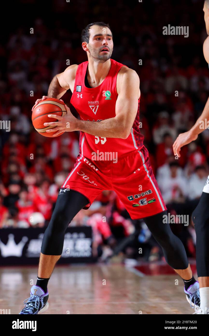 Chiba, Japan. 5th Oct, 2024. John Mooney (Jets) Basketball : 2024-25 B ...