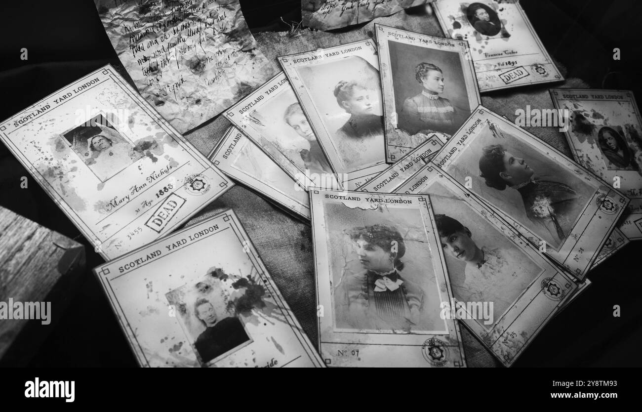 Jack the Ripper victims, London Scotland Yard, 1888. The killer ...