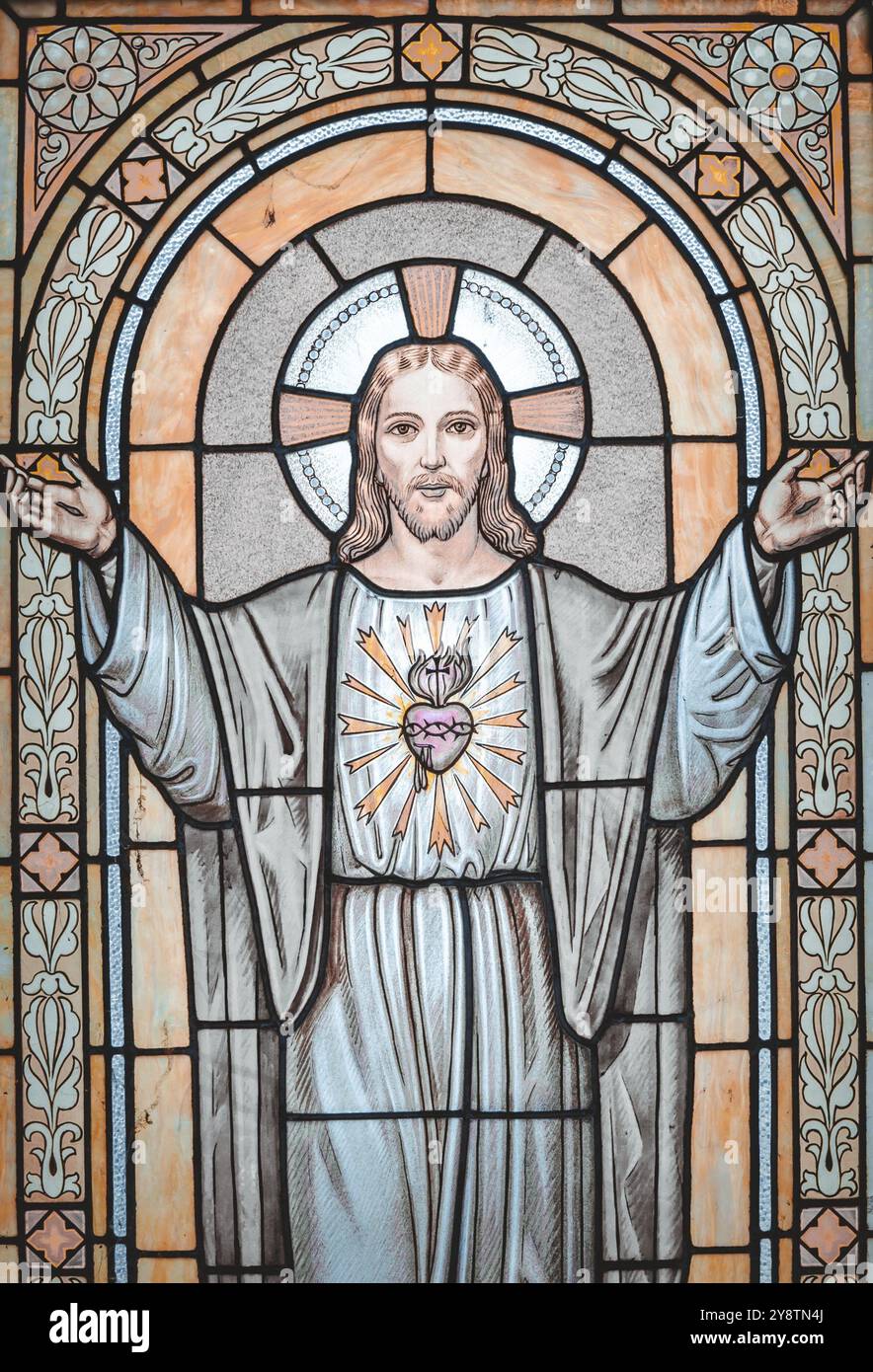 Jesus Christ light. Symbol of love, faith, peace, spiritual ...