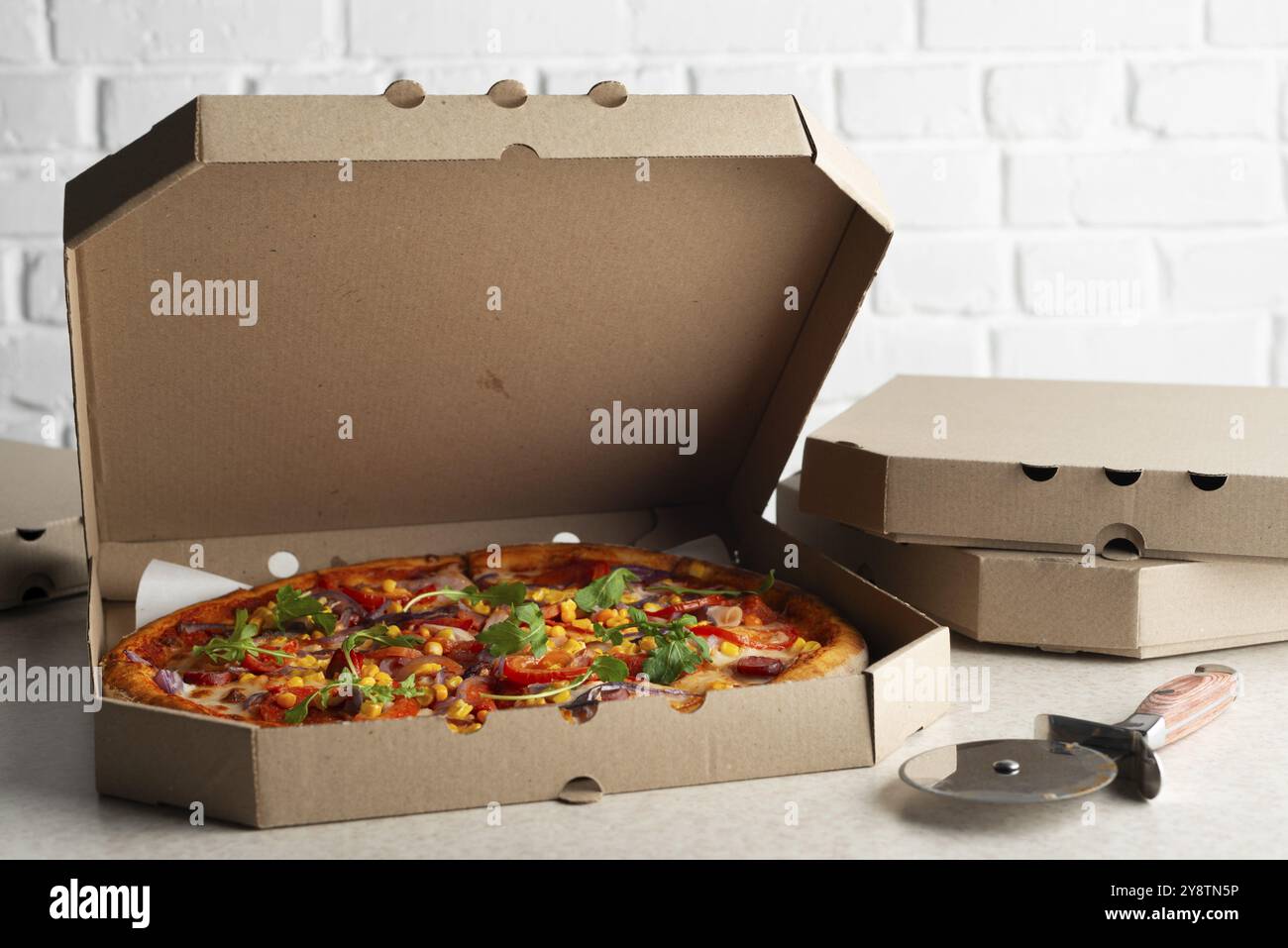 Closeup shot box cutter hi-res stock photography and images - Alamy