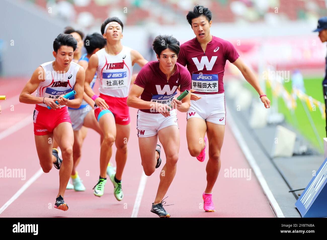 Tokyo, Japan. 6th Oct, 2024. (L-R) Natsuki Yamada, Haru Ueji, Kairi ...