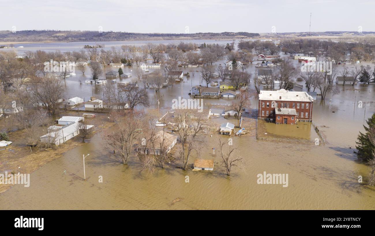 A levee breaks in the midwest flooding the entire town of Pacific ...