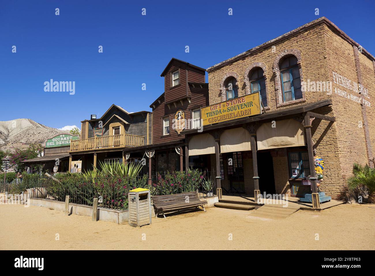Mini Hollywood Film set, Desert of Tabernas, Almeria Province ...