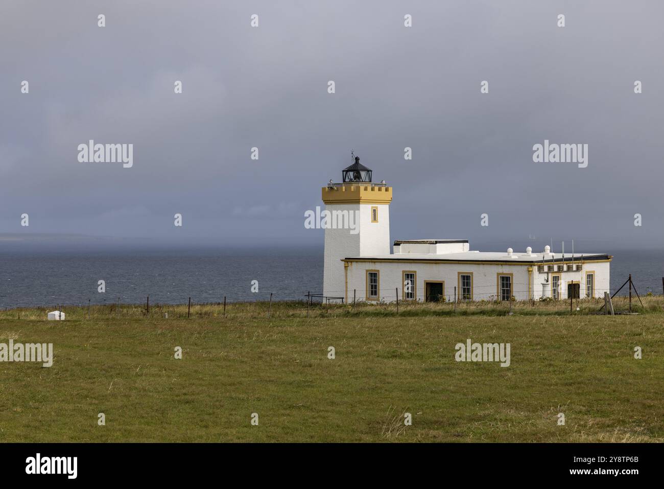 Lighthouse, Duncansby Head, Wick, Scotland, Great Britain Stock Photo ...