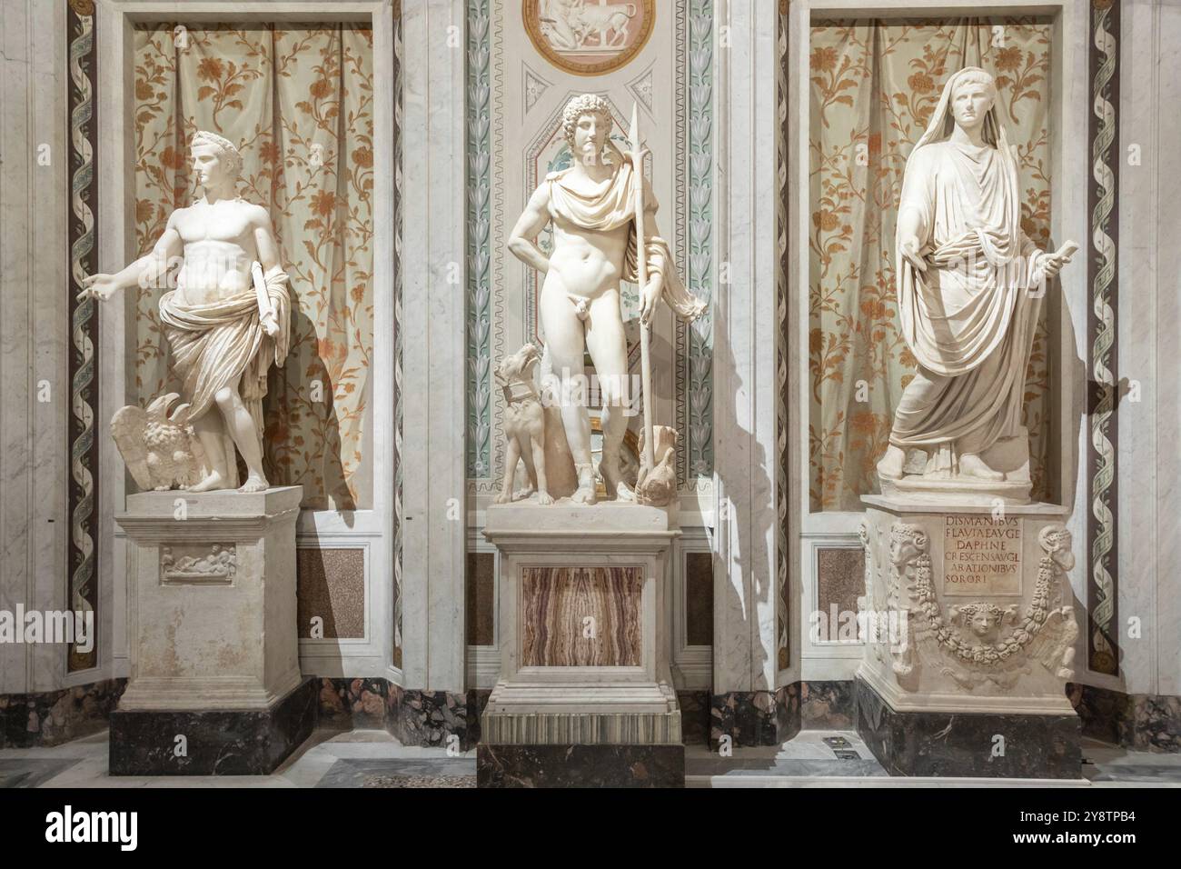 Rome, Italy, 28 December 2023: Galleria Borghese, Borghese Gallery ...