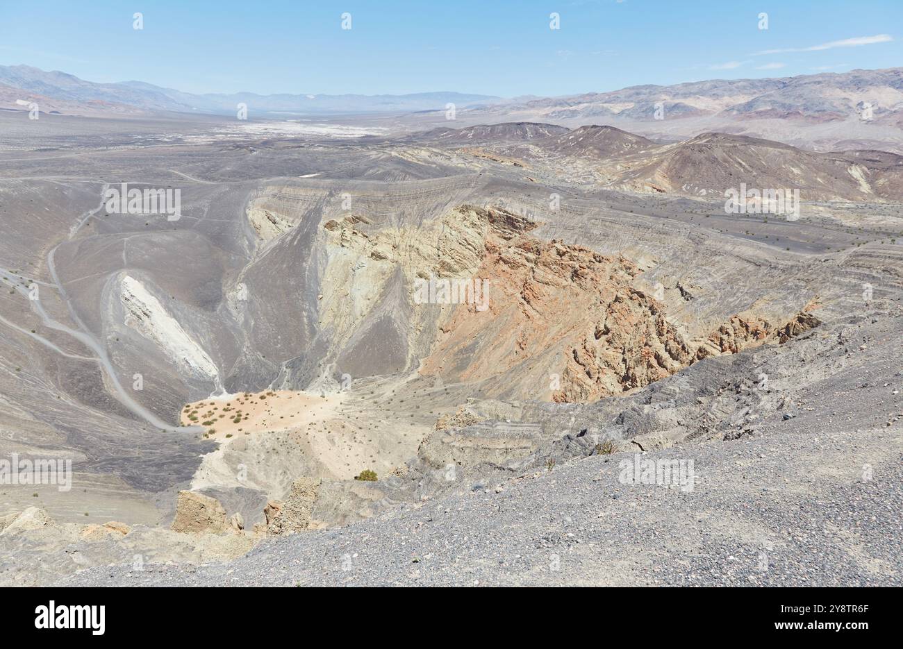 Ubehebe Crater was likely formed just thousands of years ago, and today ...