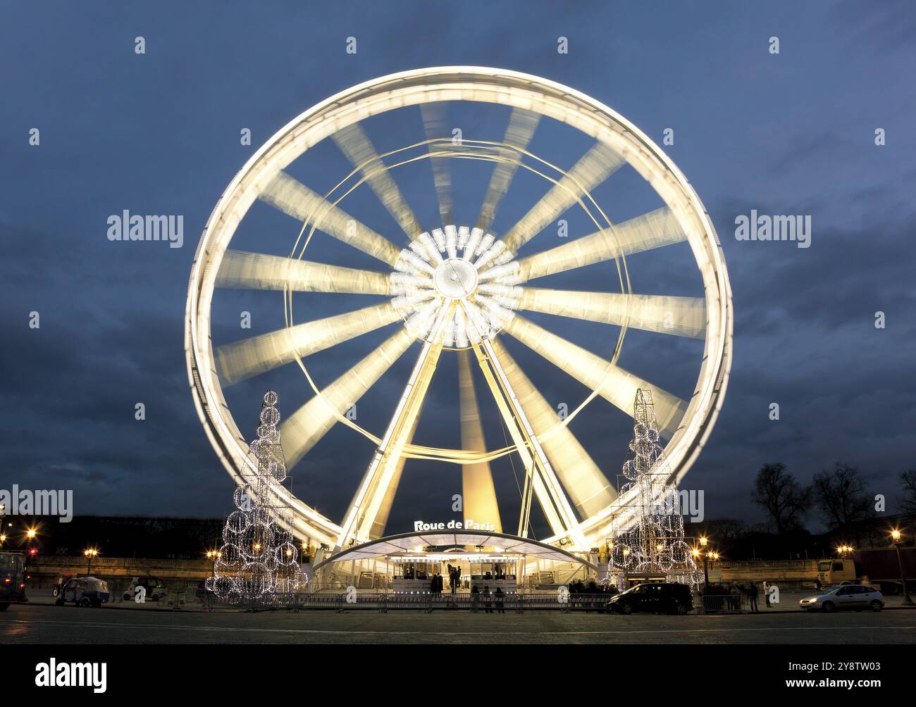 Grand wheel, Paris, France, Europe Stock Photo - Alamy