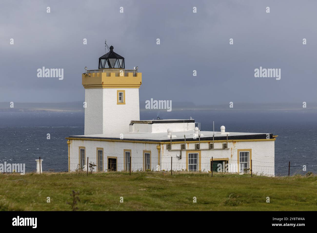 Lighthouse, Duncansby Head, Wick, Scotland, Great Britain Stock Photo ...