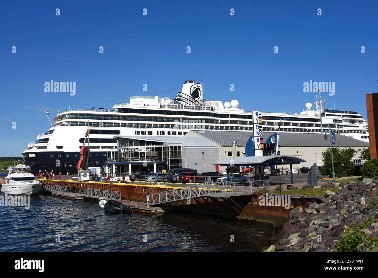 Sydney, Nova Scotia, Cape Breton, Volendam, Rotterdam, cruise ship ...