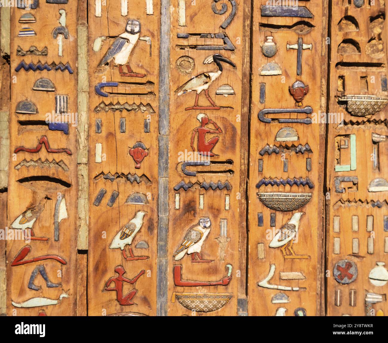 Ancient Egyptian hieroglyphics. Vintage background Stock Photo - Alamy
