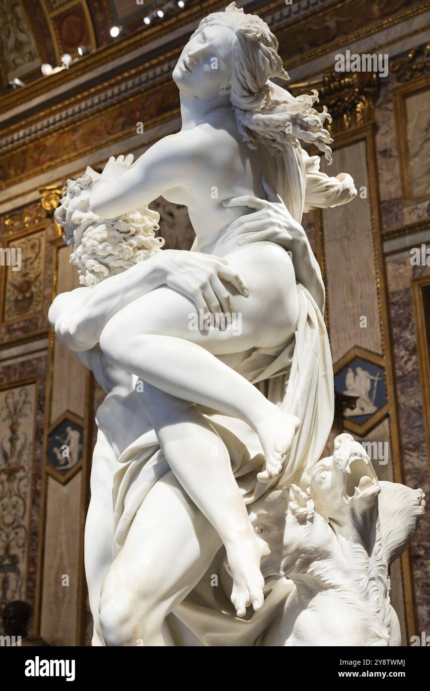 Rome, Italy, 28 December 2023: Galleria Borghese, Borghese Gallery, The ...