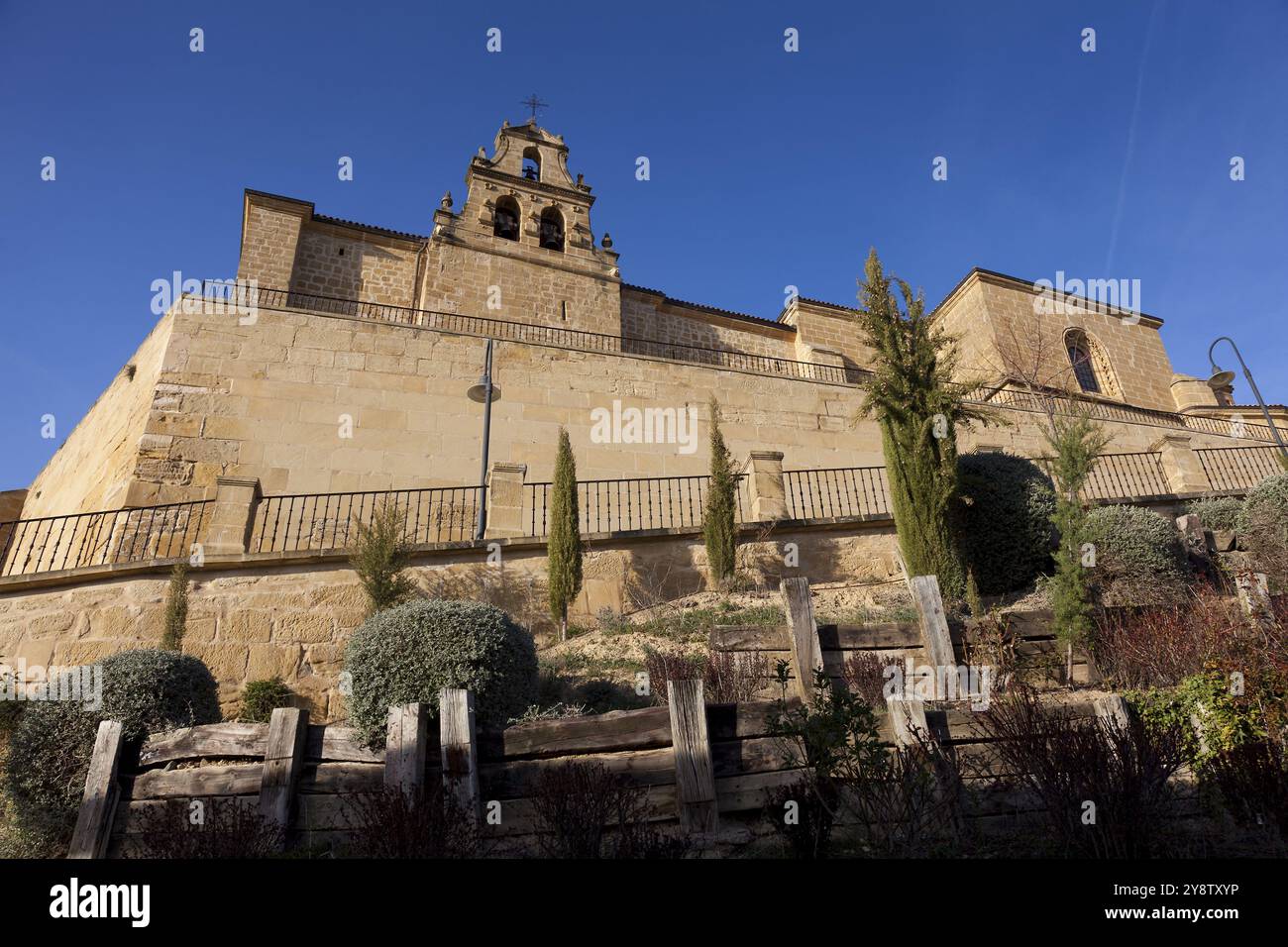 Church of El Santo Cristo, Labastida, Araba, Basque Country, Spain ...