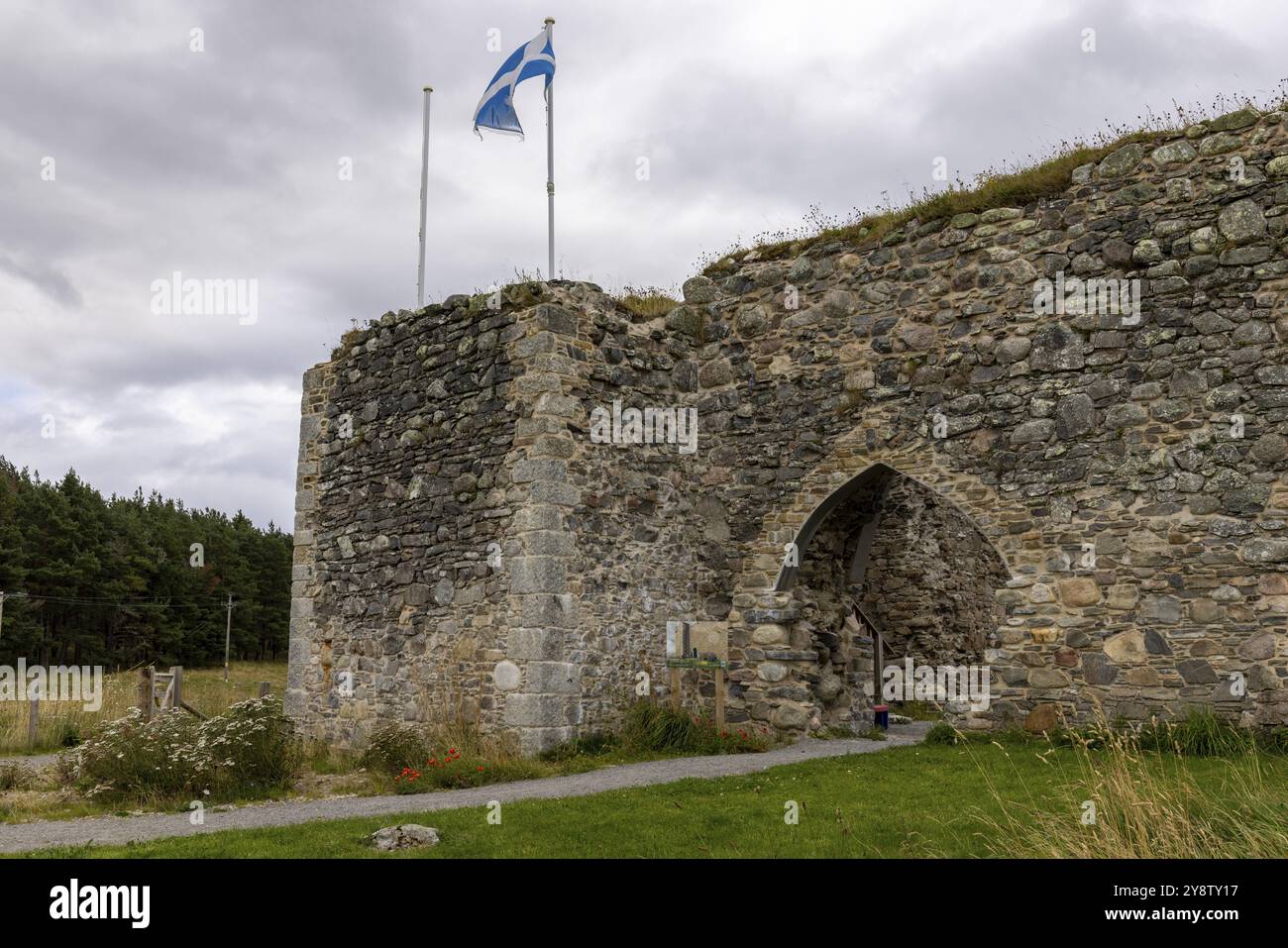 Castle Roy, Nethy Bridge, Highlands, Scotland, Great Britain Stock ...