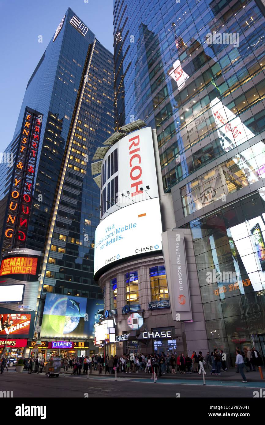 Times Square, New York, USA, North America Stock Photo - Alamy