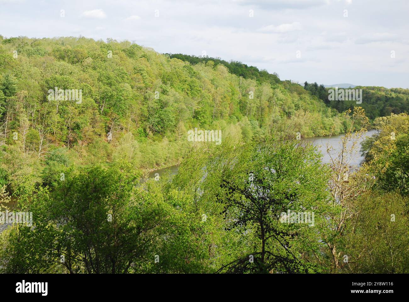 The French Broad overlook is one of many scenic pullovers offered on ...