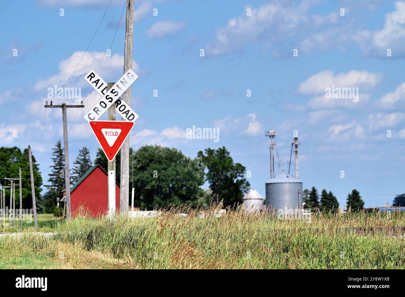 Railroad signs hi-res stock photography and images - Alamy