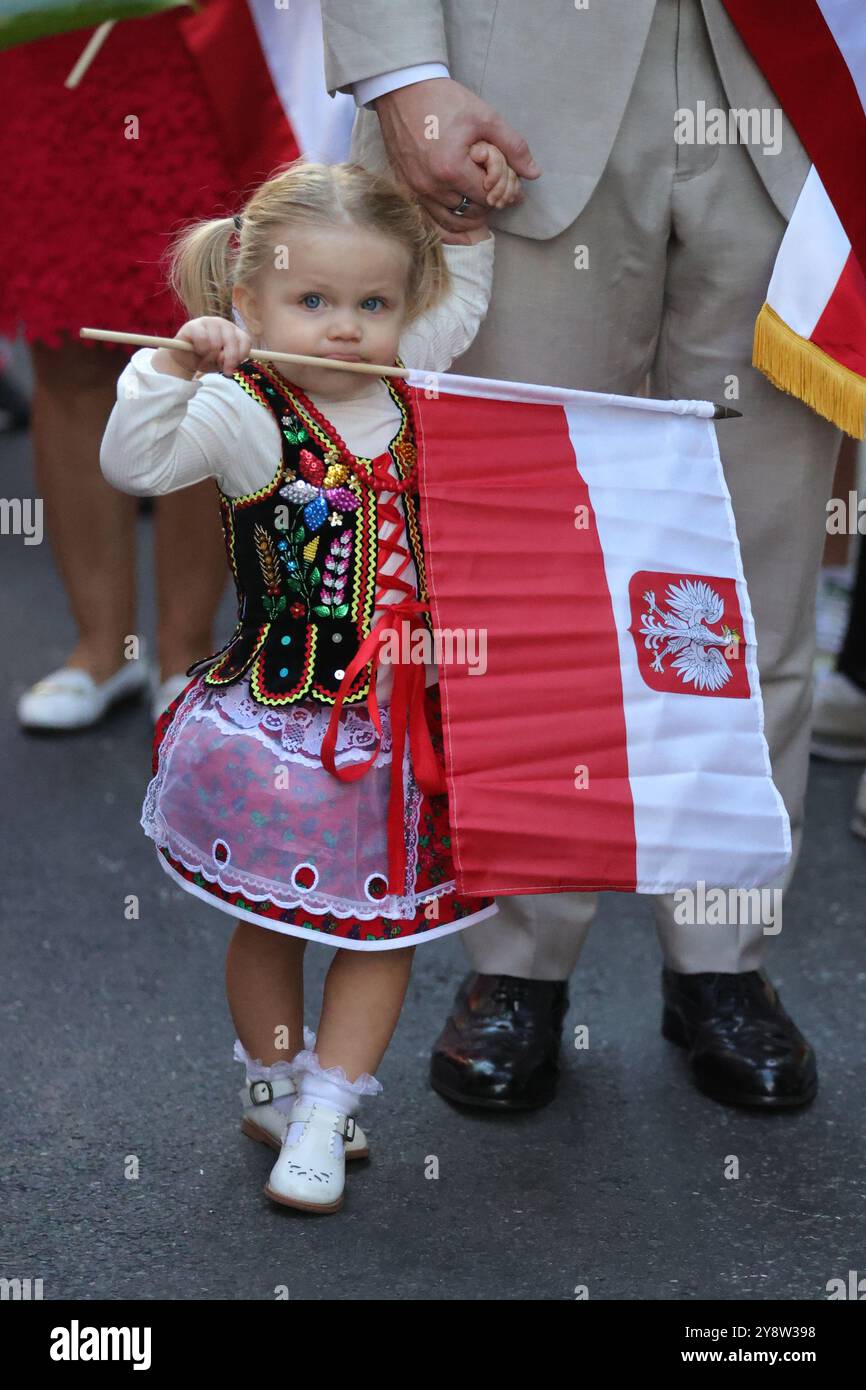 New York, NY - October 6, 2024: The 87th Annual Pulaski Day Parade ...