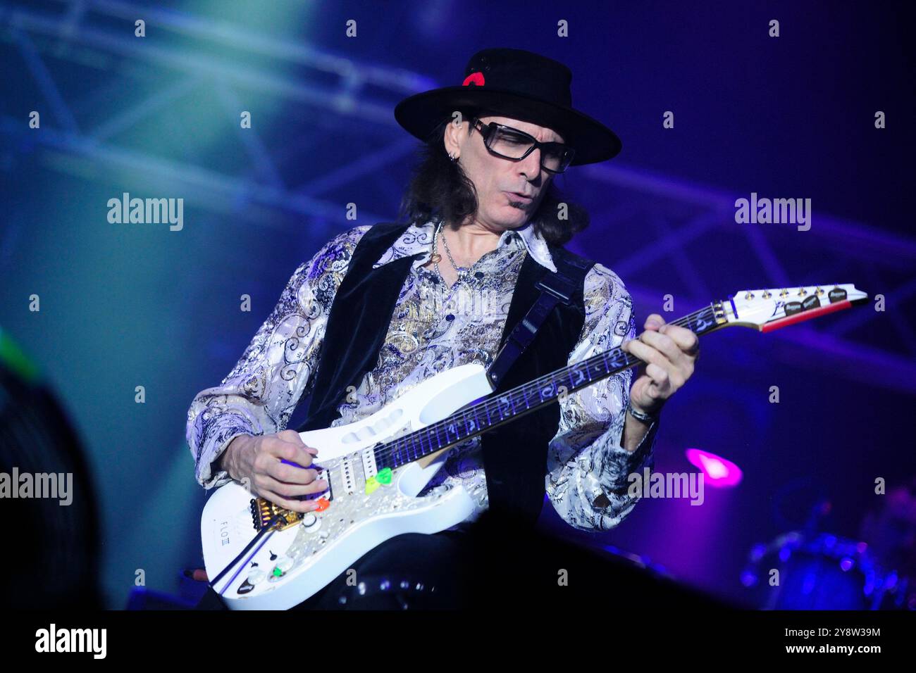 American guitarist, Steve Vai performing, Steve, Steven Siro Vai ...