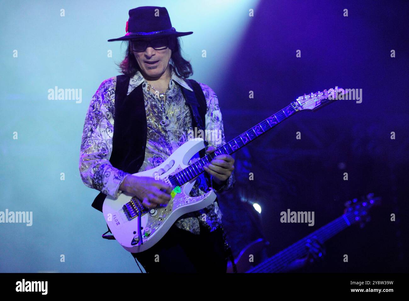 American guitarist, Steve Vai performing, Steve, Steven Siro Vai ...