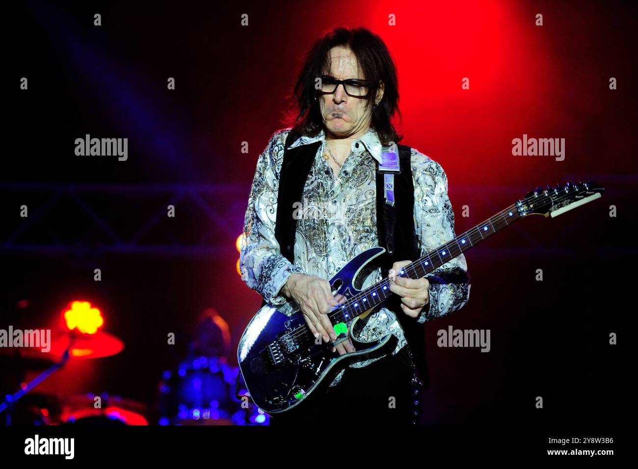 American guitarist, Steve Vai performing, Steve, Steven Siro Vai ...