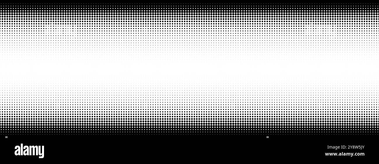 Dotted halftone gradient texture. Vanishing polka dot background ...