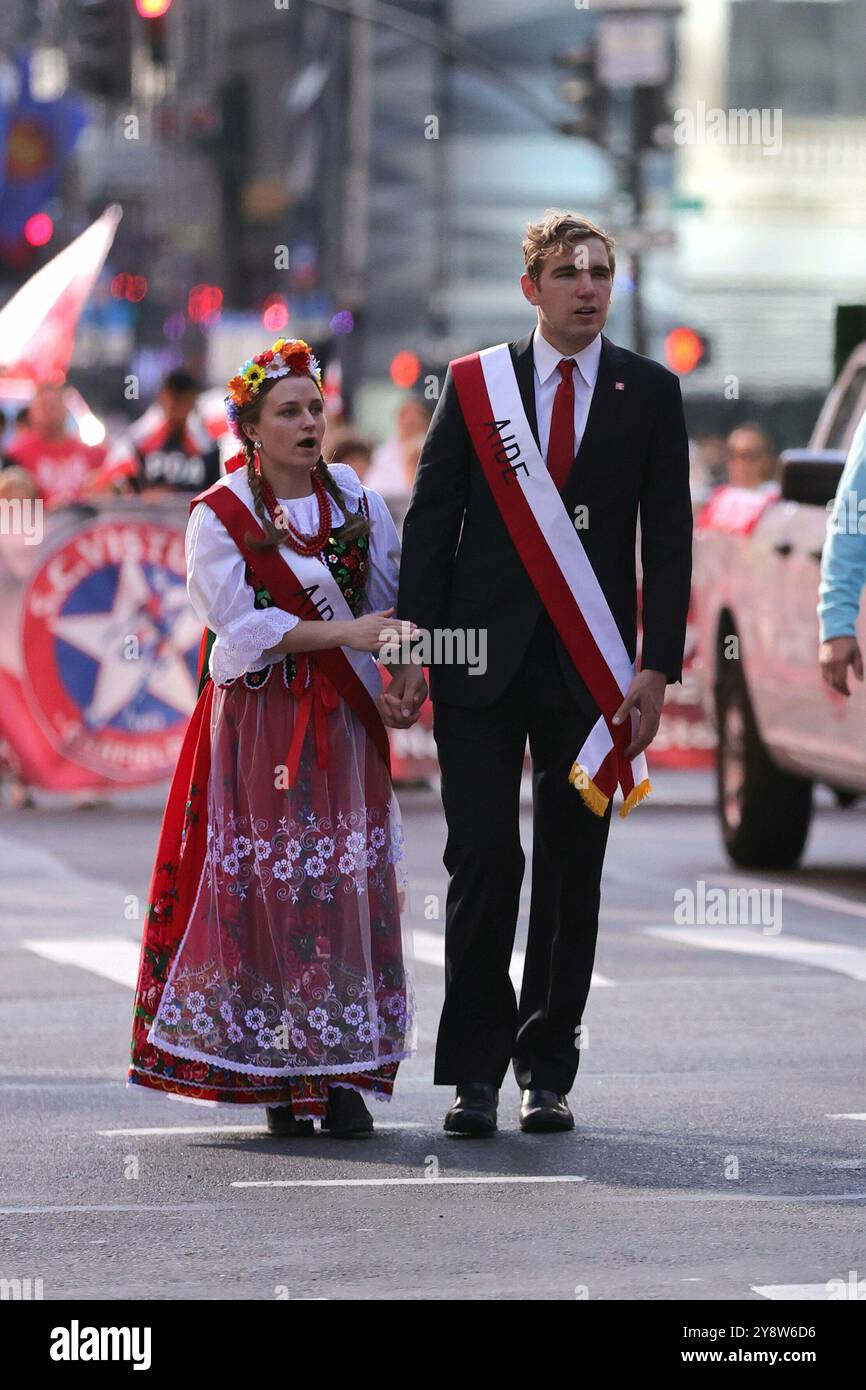 New York, NY - October 6, 2024: The 87th Annual Pulaski Day Parade ...