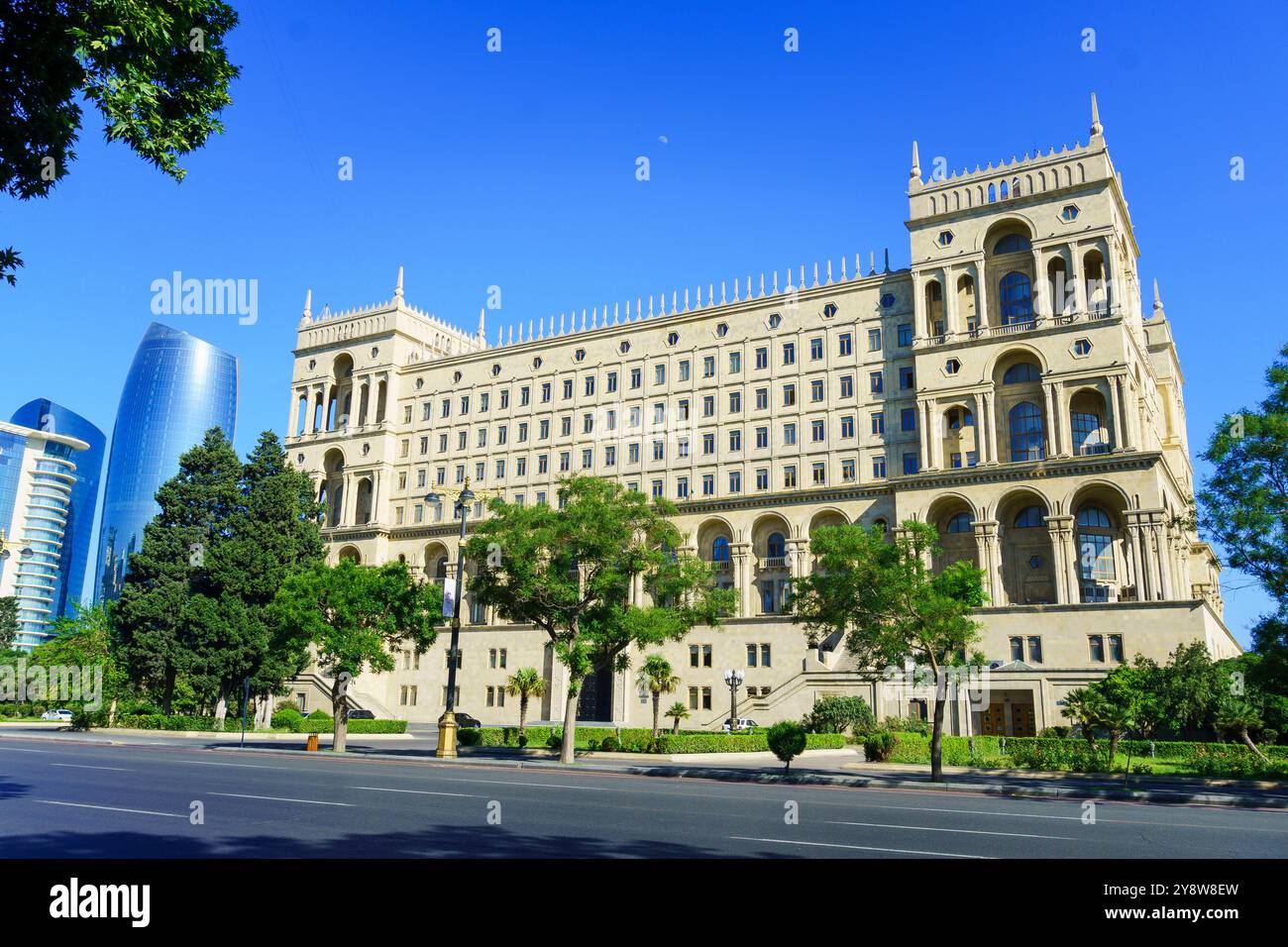 Government House. Baku, Azerbaijan Stock Photo - Alamy