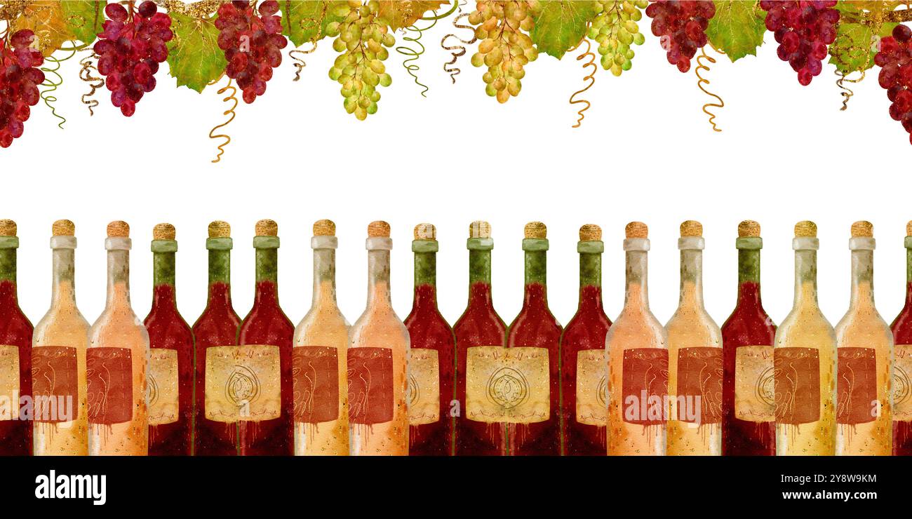 Wine Clipart Borders Wine Border Stock Vector Illustration And Royalty