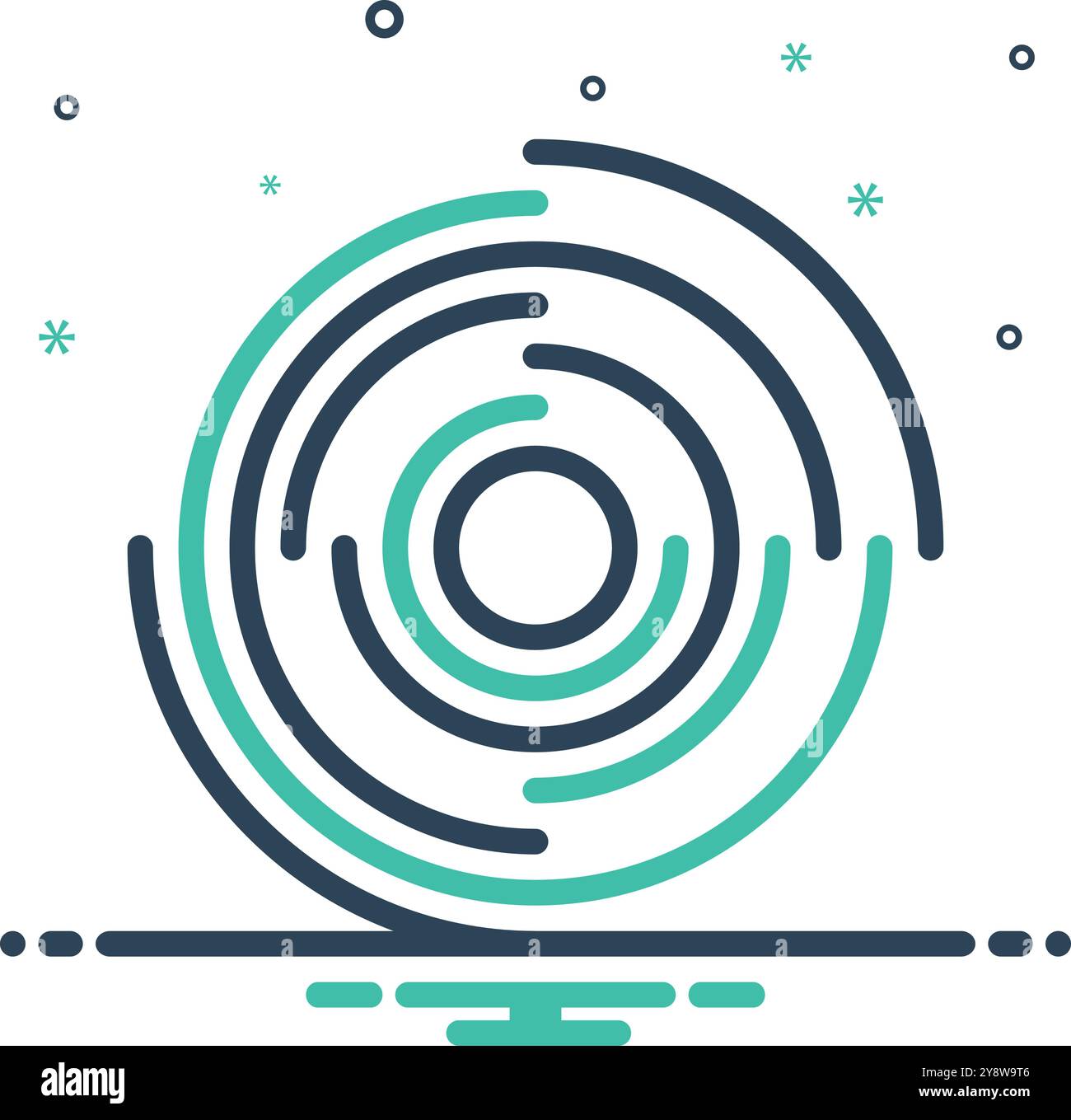 Icon for dynamic, circular Stock Vector Image & Art - Alamy