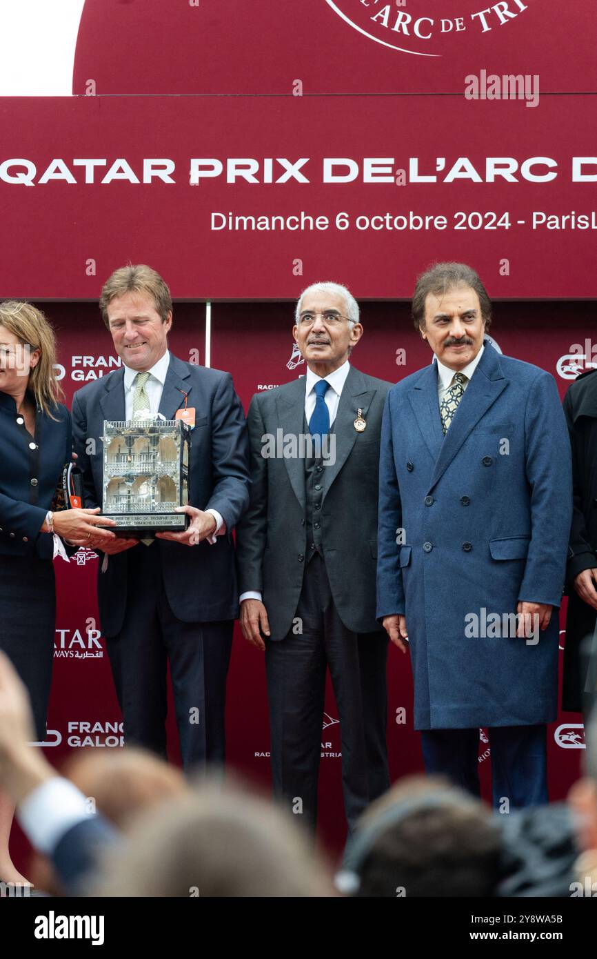 Paris, France. 06th Oct, 2024. Qatari Sheikh Abdullah Bin Khalifa Al ...