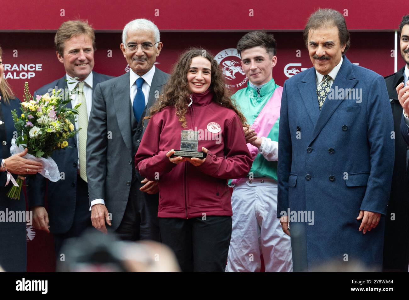 Paris, France. 06th Oct, 2024. Qatari Sheikh Abdullah Bin Khalifa Al ...