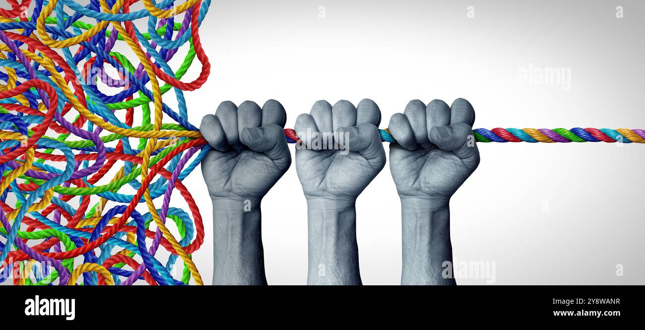 Team Management Concept and teamwork Organizing concept as a group of ...