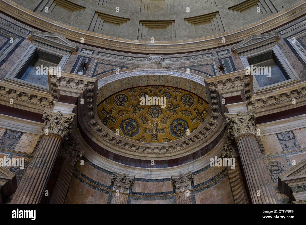 Inside The Pantheon in Rome, Italy Stock Photo - Alamy